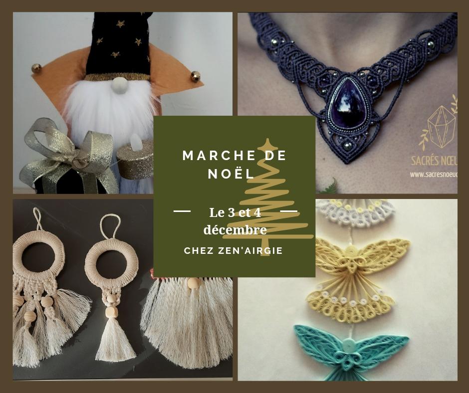 Marché de Noël chez Zen'Airgie (Péruwelz) | Sacrés Nœuds